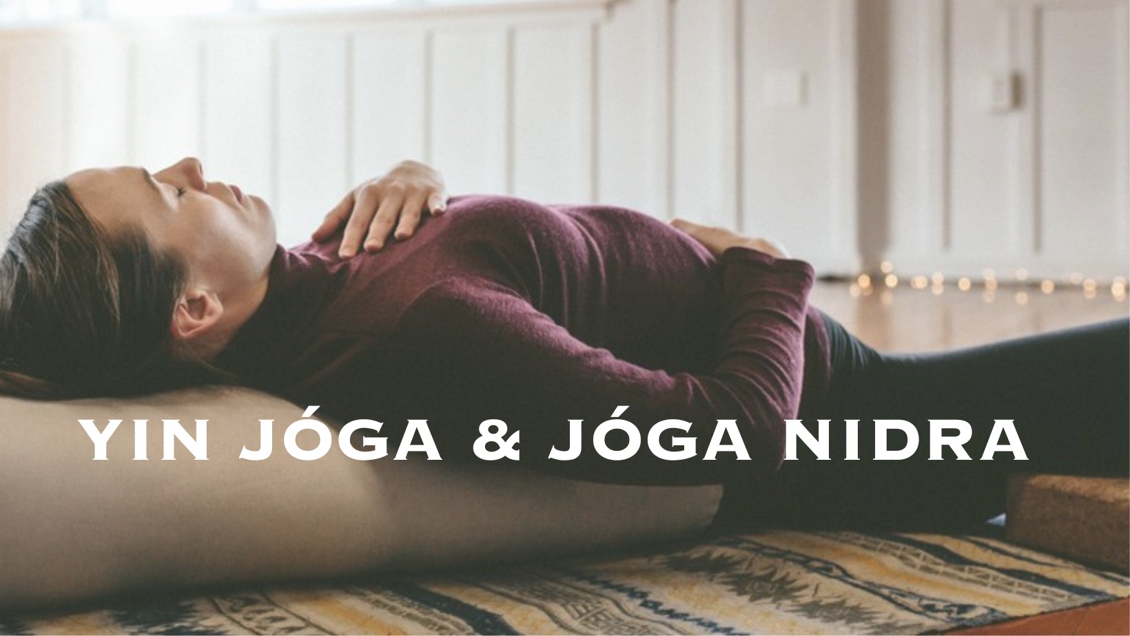 Yin jóga og jóga nidra slökun | St. Jó